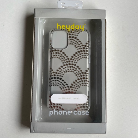 heyday | Accessories | Heyday Iphone 2 Mini Clear Case With Design ...